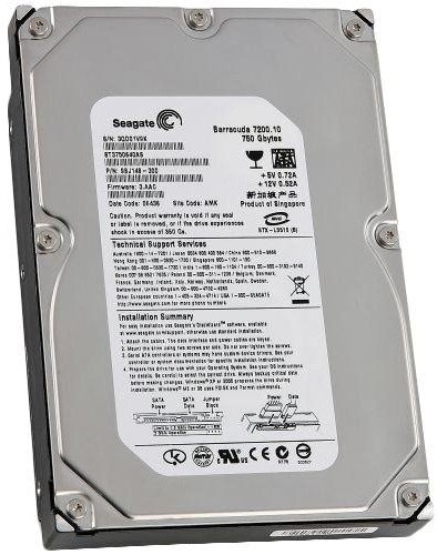 Жесткий диск 3.5" SATA 250GB Seagate Barracuda (ST3250310AS) Refurbished купить | Elmir - цена ...