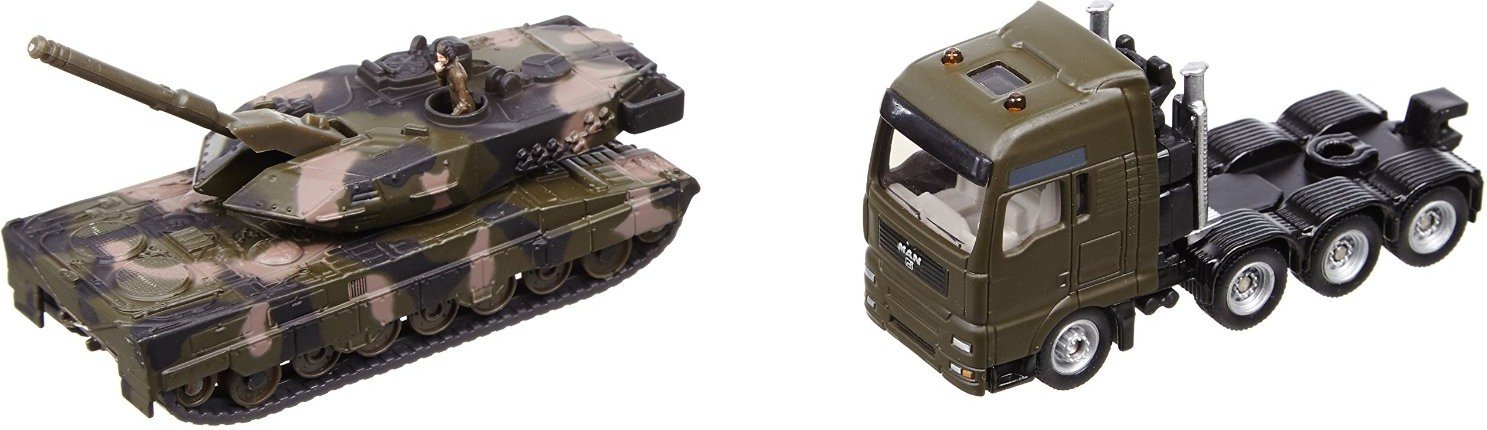 Набор военной техники Siku Танк Leopard и тягач Man (1872) купить ...