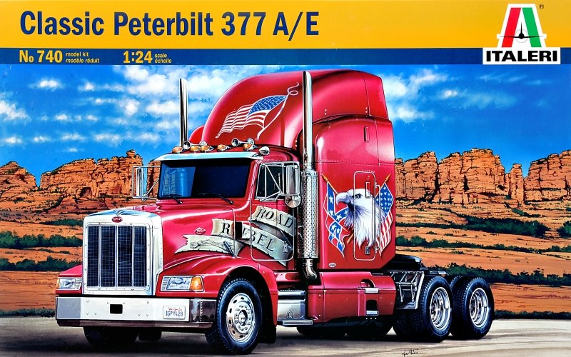 Модель Italeri Тягач Peterbilt 377 A/E (IT0740) купить | ELMIR - цена ...
