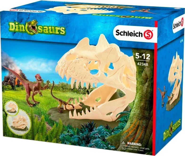 Набор фигурок Schleich Череп-ловушка и велоцираптор (42348) купить ...