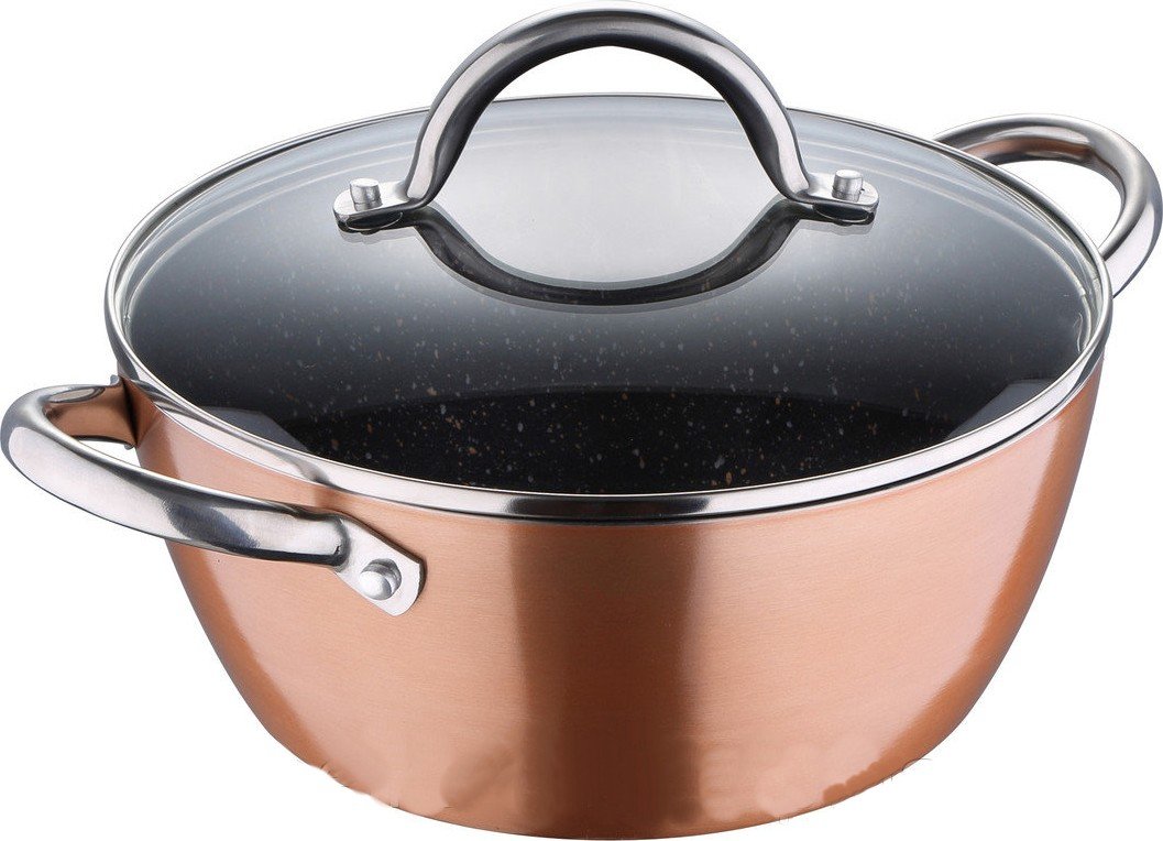 Кастрюля Bergner BG-7612-CP купить | ELMIR - цена, отзывы, характеристики