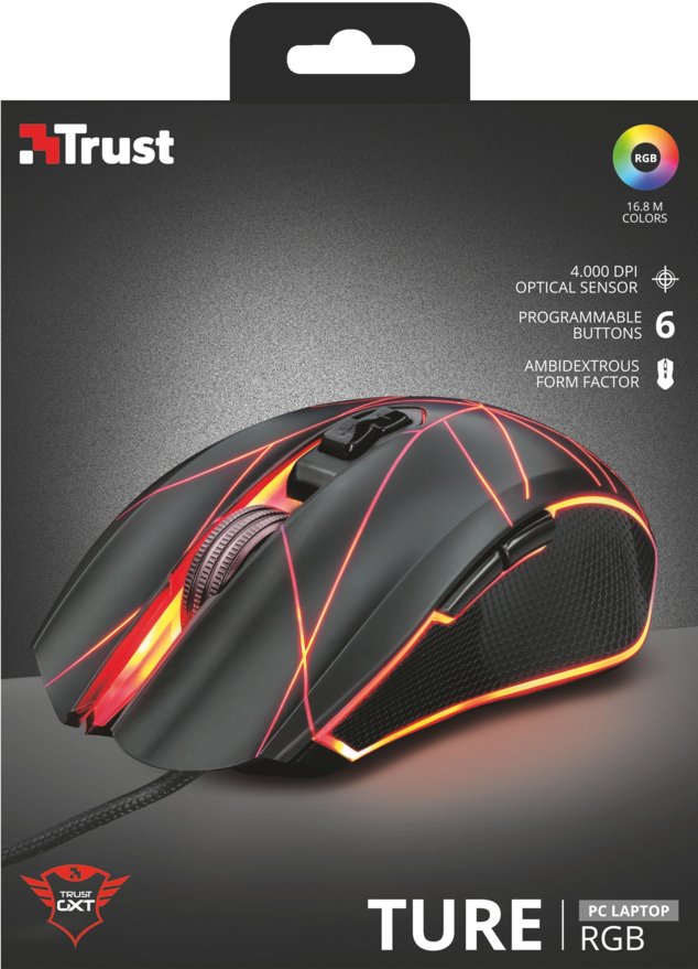 Мышь Trust GXT 160 Ture Illuminated Gaming Mouse (22332) купить | ELMIR ...