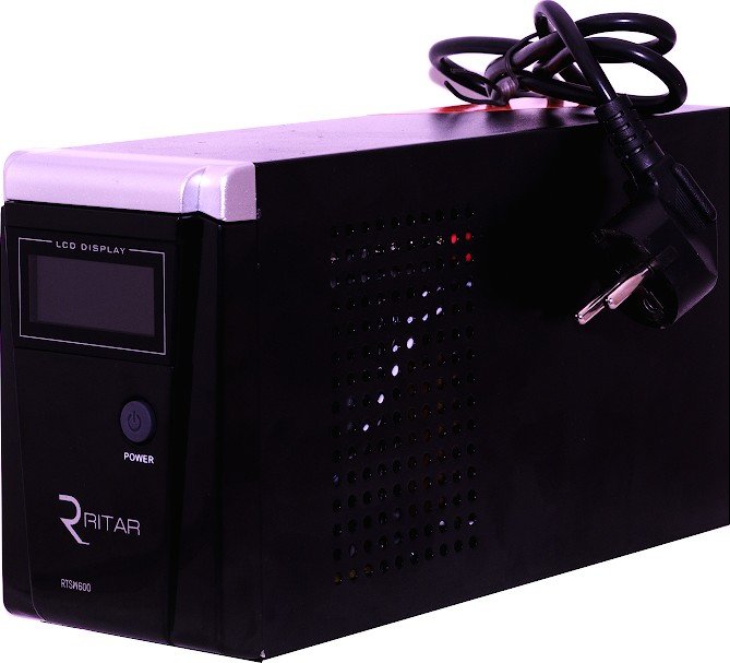 ИБП Ritar RTSW-600 LCD 12V (RTSW-600 LCD) купить | ELMIR - цена, отзывы, характеристики