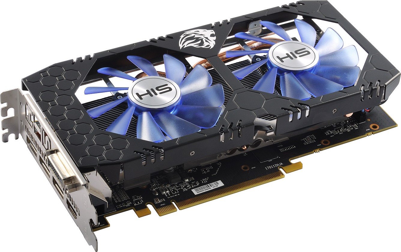 Видеокарта HIS PCI-E Radeon RX 570 8GB DDR5 IceQ X2 OC (HS-570R8LCNR ...