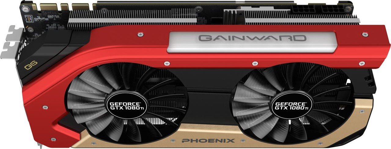 Видеокарта Gainward PCI-E GeForce GTX1080 Ti 11GB DDR5X Phoenix GS ...