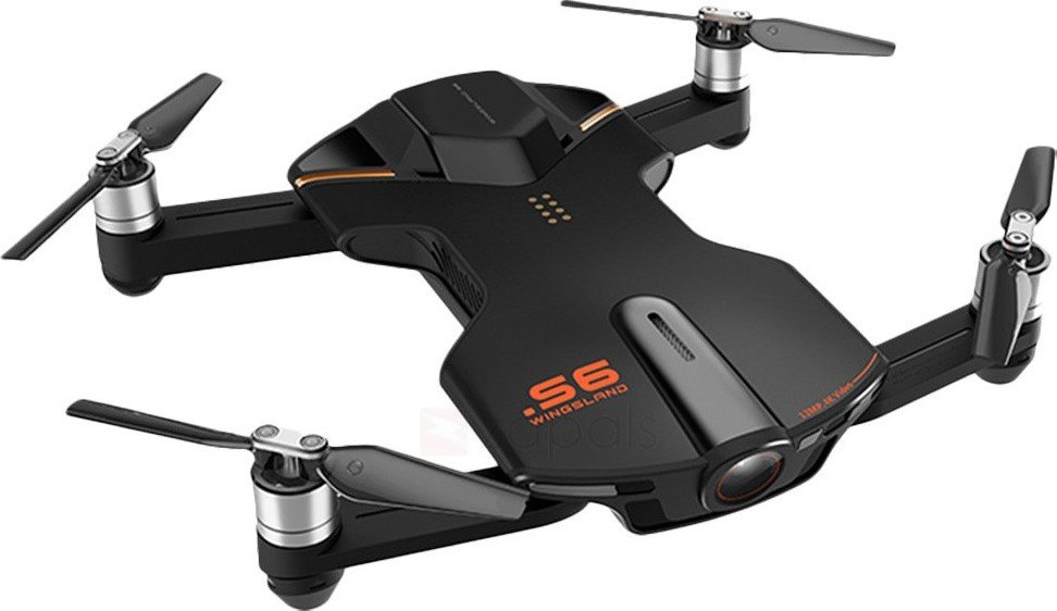 Квадрокоптер Wingsland S6 GPS 4K Pocket Drone-2 Batteries pack Black ...