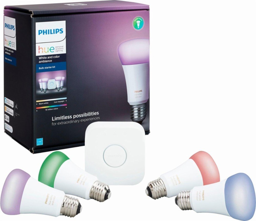 Набор Philips Hue White & Ambiance Color LED Starter Kit (471960 ...