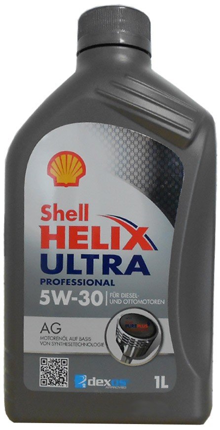 Моторное масло Shell Helix Ultra Professional AG (Dexos 2) 5W-30 1л ...