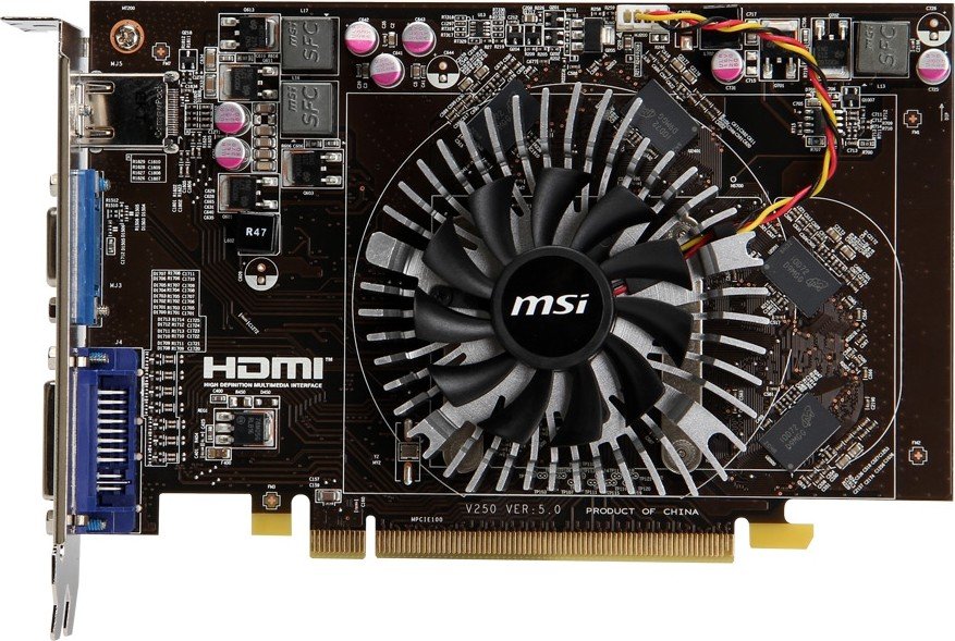 Видеокарта MSI PCI-E Radeon HD6570 1GB DDR3 (R6570-MD1GD3) - купить в ...