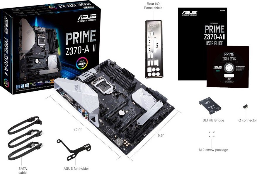 Материнская плата Asus Prime Z370-A s-1151 Z370 купить | Elmir - цена ...