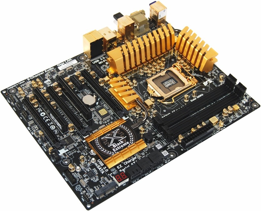 Материнская плата Elitegroup Z77H2-AX Gold Series s-1155 Z77 купить ...