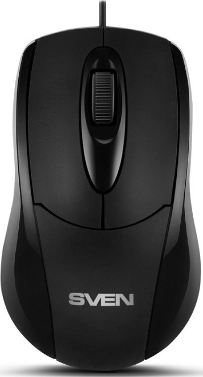 Мышь Sven RX-110 Black USB купить | ELMIR - цена, отзывы, характеристики
