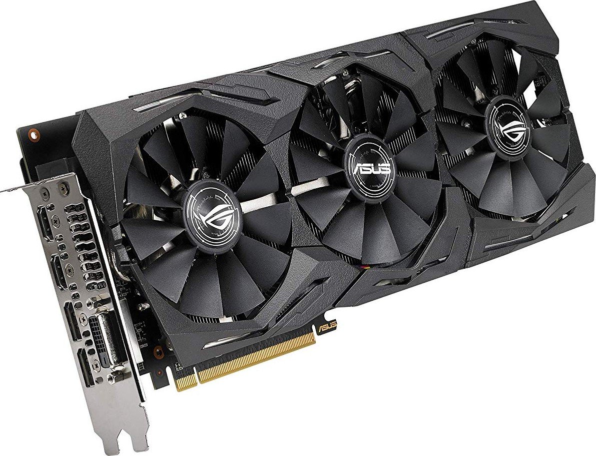 Видеокарта Asus PCI-E Radeon RX 590 8GB DDR5 (ROG-STRIX-RX590-8G-GAMING ...