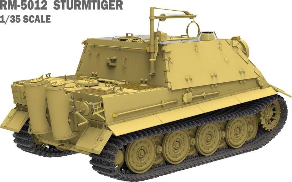 Модель Rye Field Model САУ Sturmtiger с полным интерьером (RFM-RM5012 ...