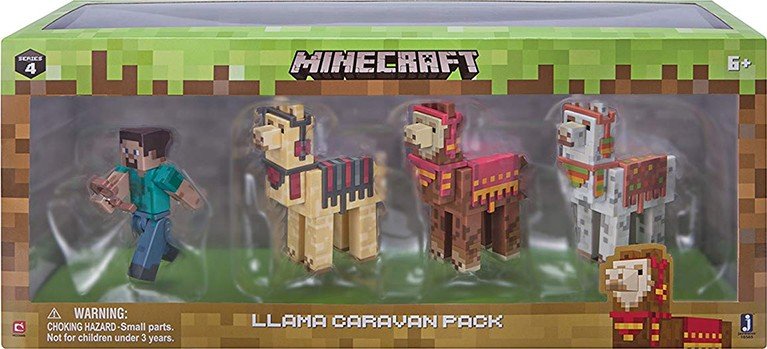 Набор фигурок Jazwares Minecraft Steve з Llama серия 4 (16602M) купить ...