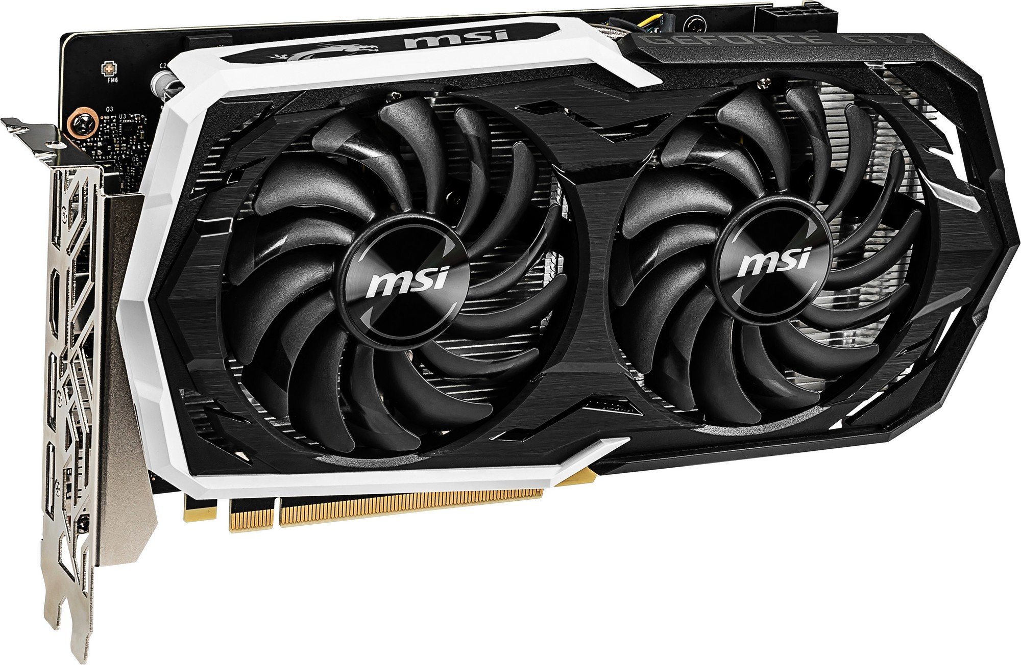 Видеокарта MSI PCI-E GeForce GTX1660 Ti 6GB DDR6 (GTX 1660 TI ARMOR 6G ...