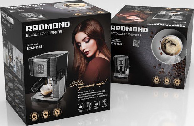 Кофеварка Redmond RCM-1512 купить | ELMIR - цена, отзывы, характеристики