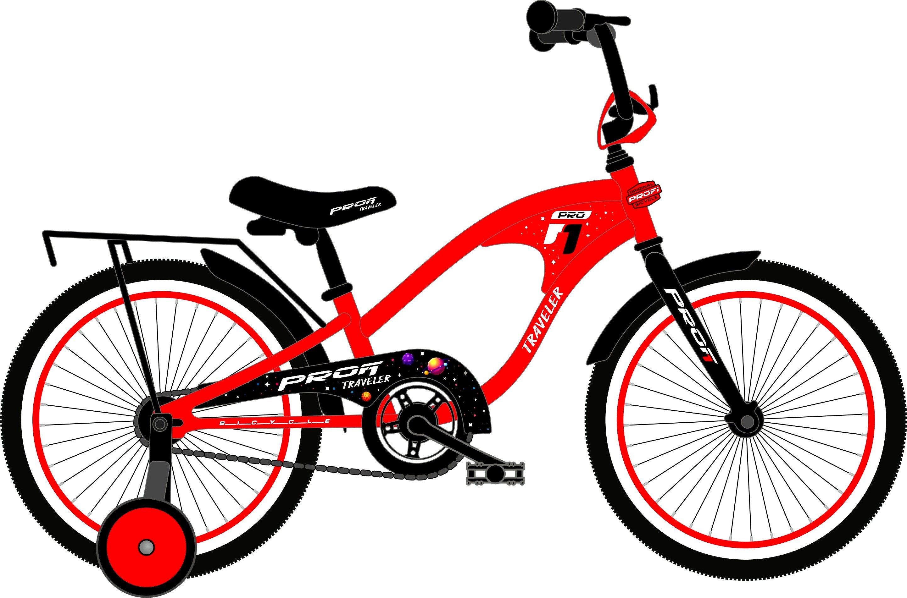 Велосипед двухколесный Profi 18" Traveler Red (Y18181) купить | Elmir ...