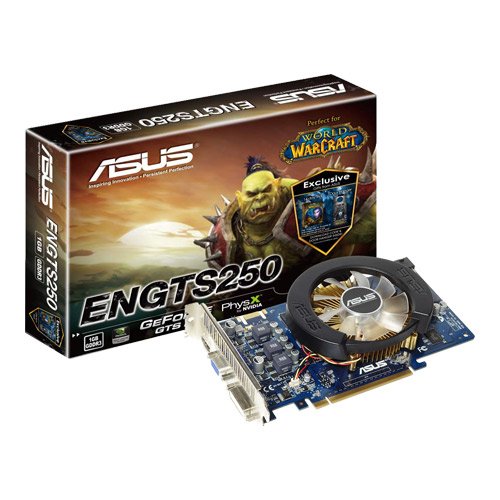 Видеокарта Asus PCI-E GeForce GTS250 1GB DDR3 (ENGTS250/DI/1GD3/V2/WW ...