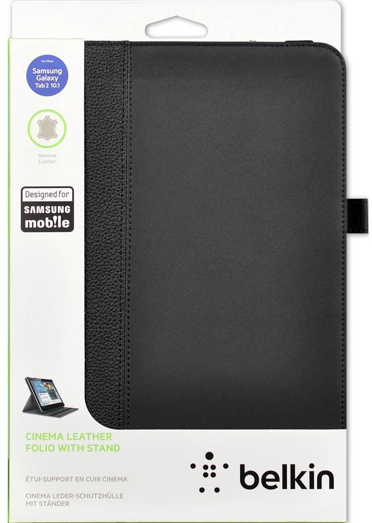 Чехол для Galaxy Tab 2 10.1" Belkin Cinema Folio Stand Black ...