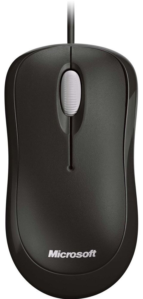 Мышь Microsoft Basic Optical Mouse Black USB (4YH-00007) купить | ELMIR ...
