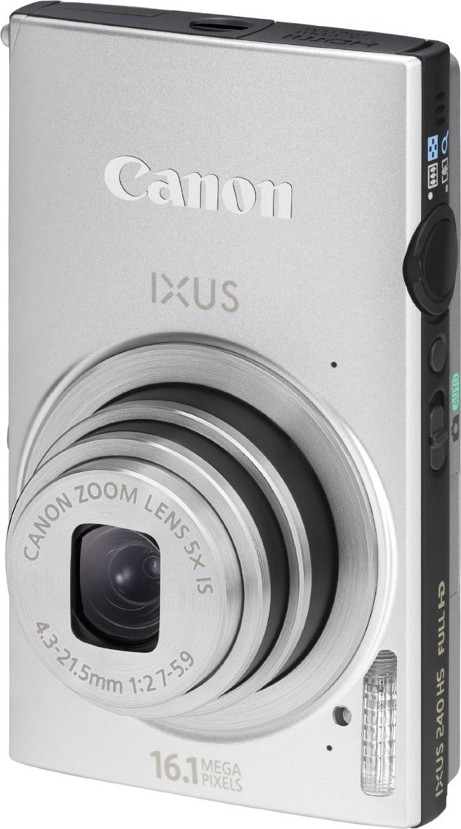 Цифровая фотокамера Canon Digital IXUS 240 HS Silver купить | ELMIR ...