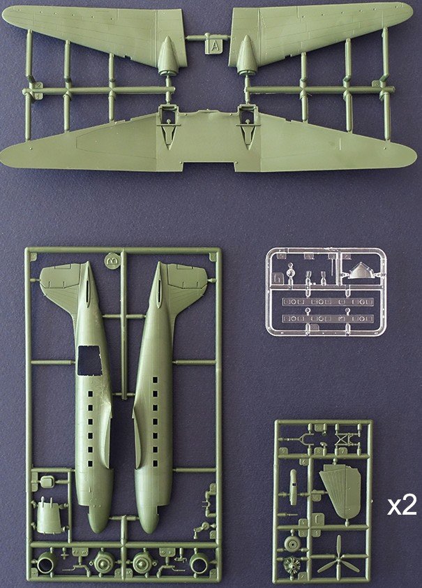 Модель Roden Военно-транспортный самолет Douglas C-47 Skytrain (Dakota ...