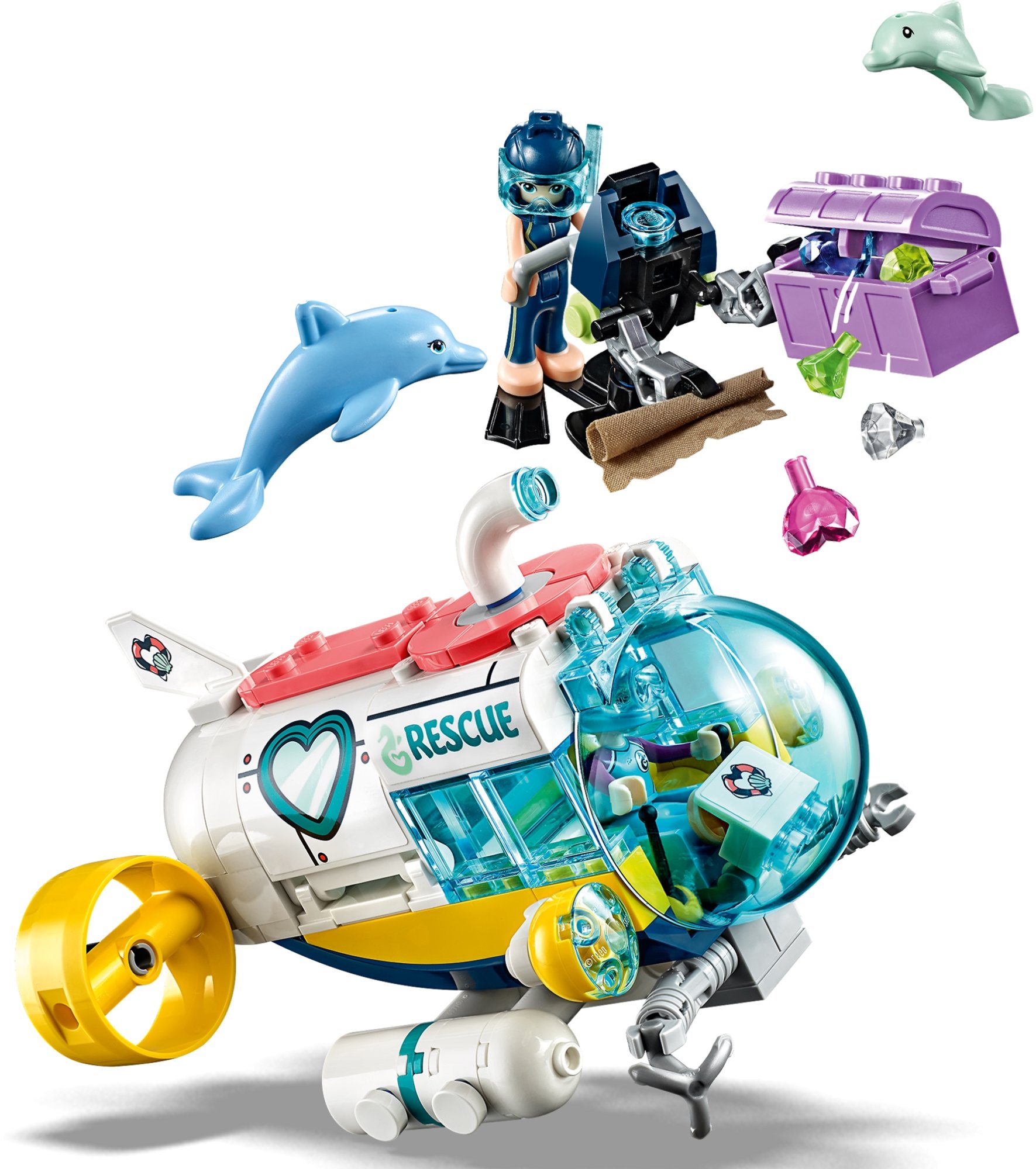 Конструктор LEGO Friends Миссия спасения дельфинов (41378) купить ...
