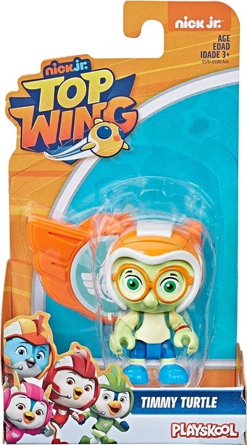 Игровой набор Hasbro Top Wing Turtle Отважные Птенцы со значком (E5283 ...