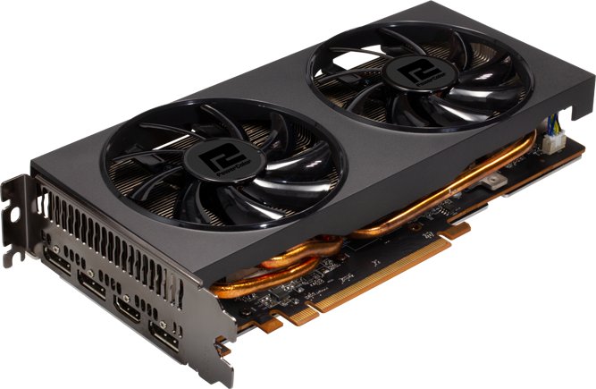 Видеокарта PowerColor PCI-E Radeon RX 5700 8GB DDR6 (AXRX 5700 8GBD6 ...