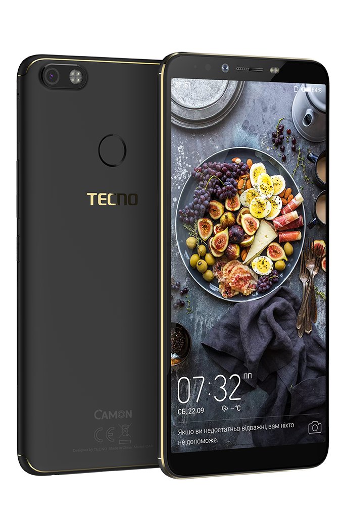 Мобильный телефон Tecno Camon X Pro CA8 DualSim Midnight Black ...