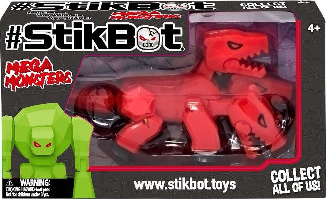 Фигурка для анимационного творчества Stikbot Mega Трехглавый дракон ...