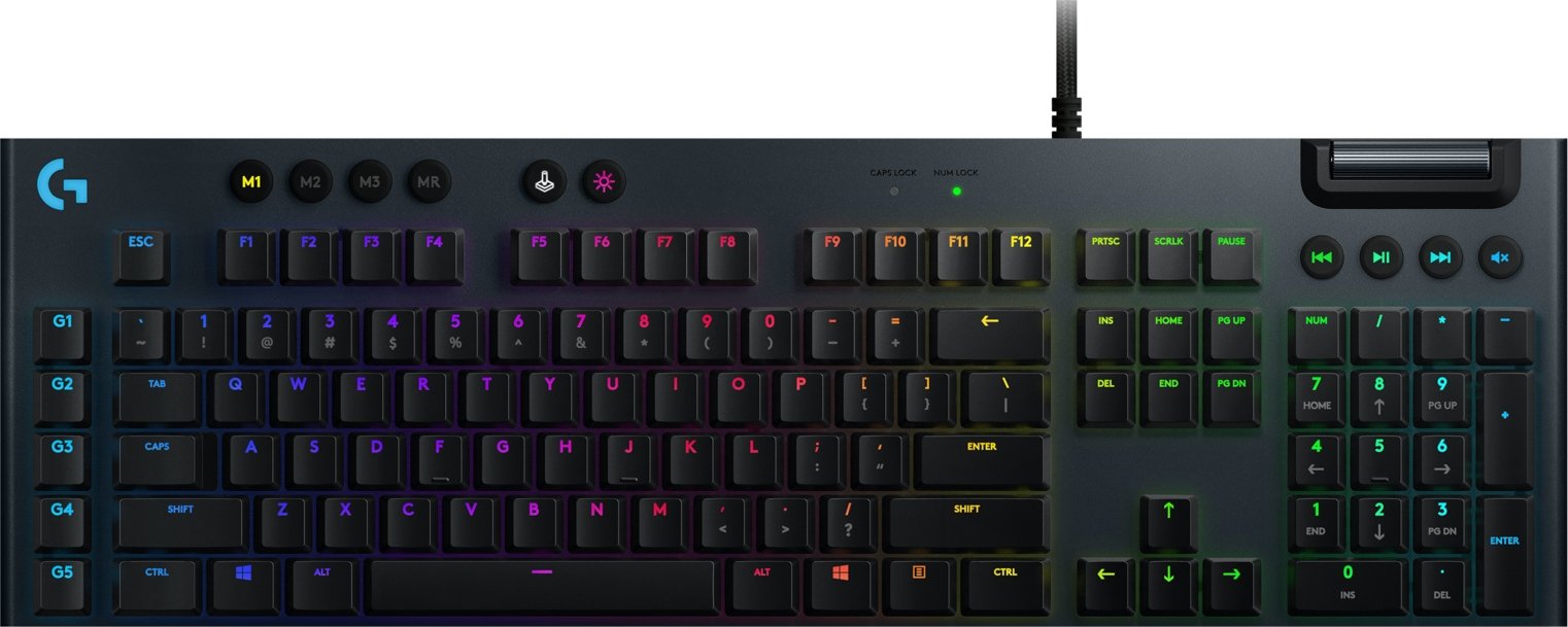 Клавиатура Logitech G815 Lightspeed RGB GL Tactile USB (920-008991 ...