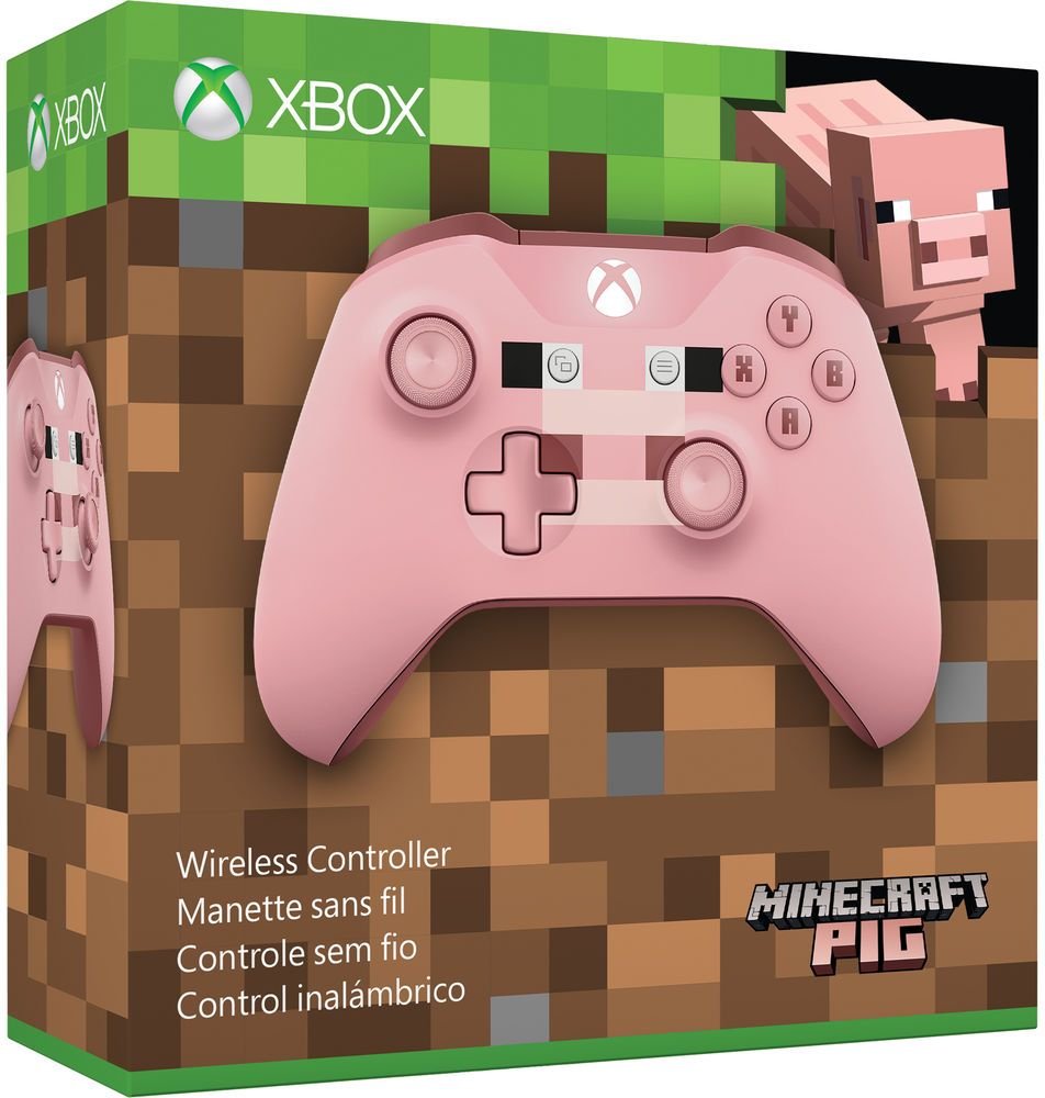 Геймпад Microsoft Xbox ONE S Wireless Controller Minecraft Pig (WL3 ...