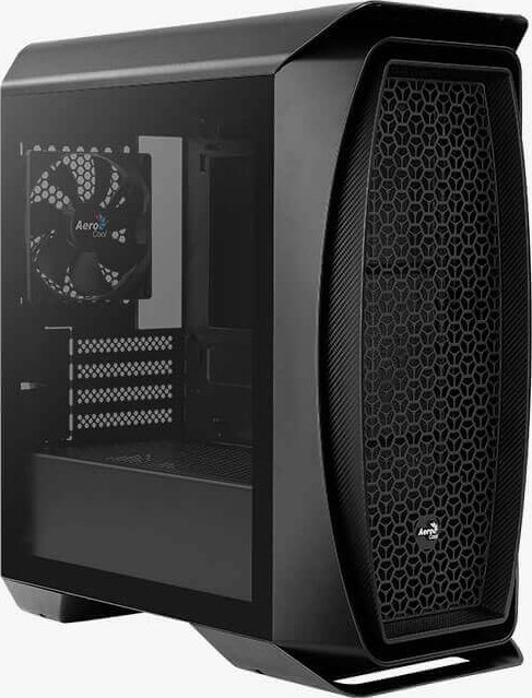 Корпус AeroCool Aero One Mini Tempered Glass б/БП Black купить | Elmir ...