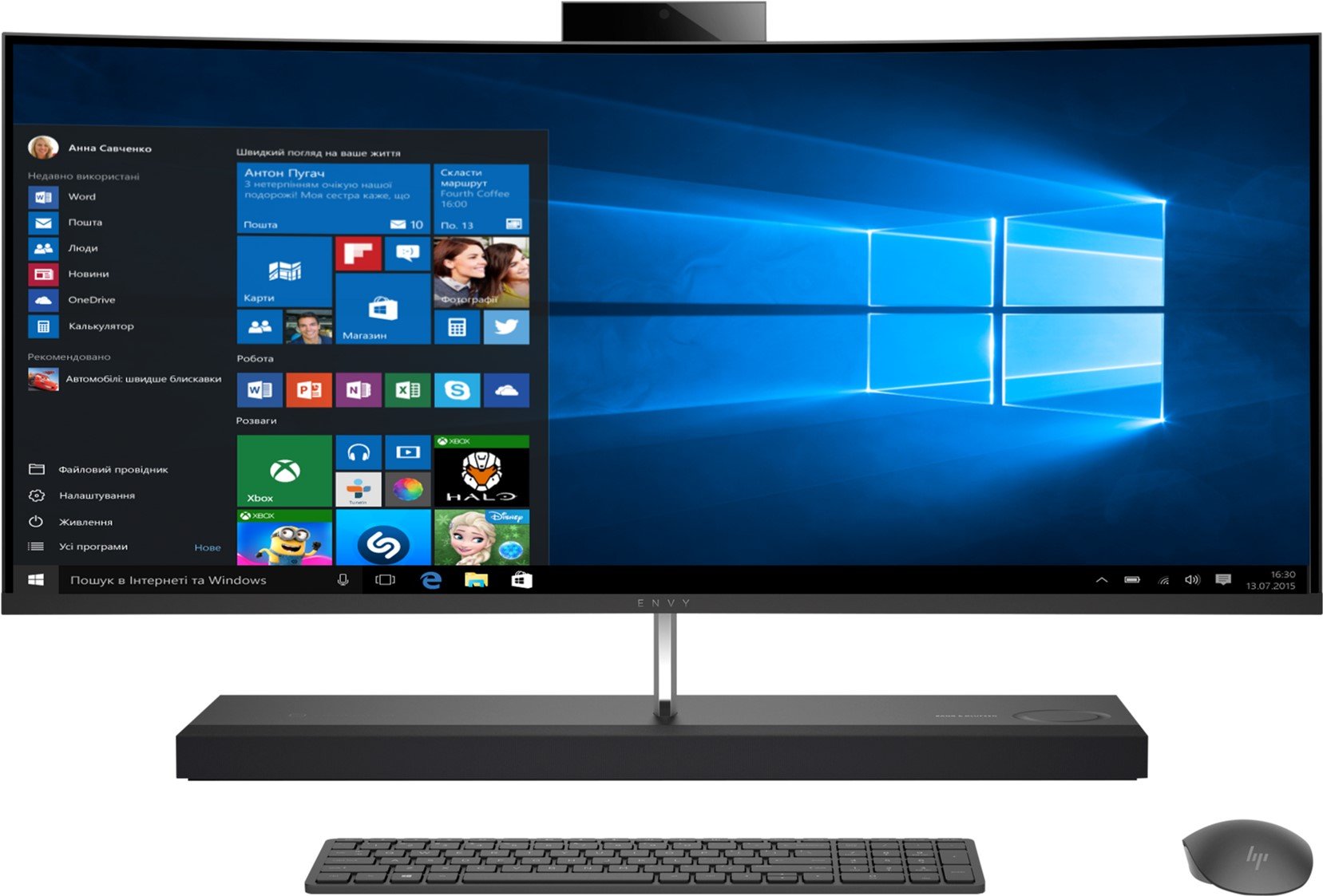 ПК-Моноблок HP ENVY 34-b100ur (4JQ65EA) купить | ELMIR - цена, отзывы ...