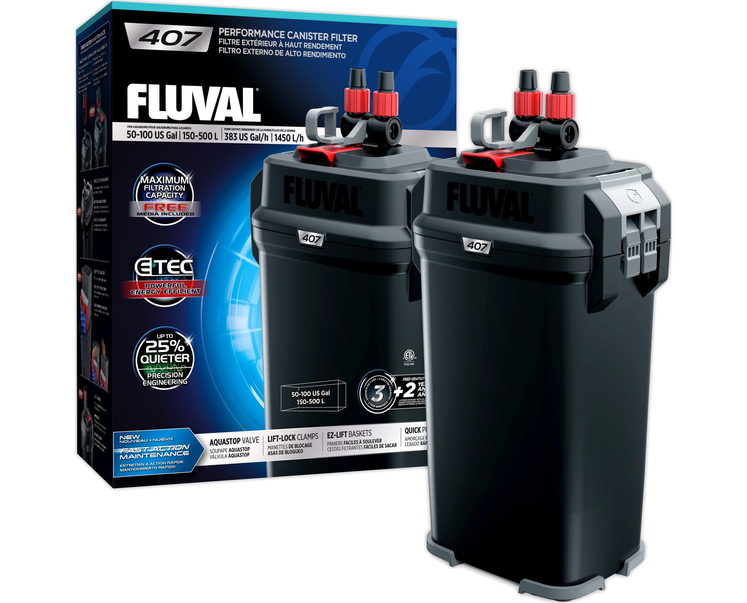 Фильтр Hagen Fluval 407 (A450) купить | ELMIR - цена, отзывы ...