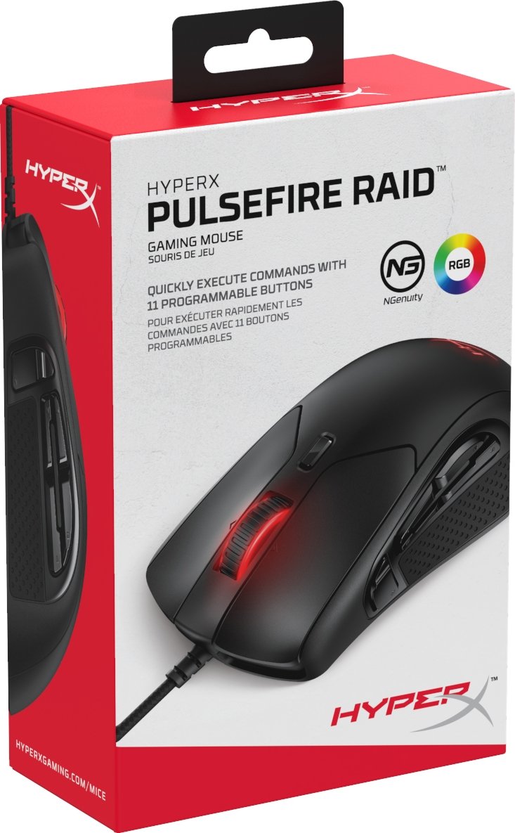 Мышь HyperX Pulsefire Raid (HX-MC005B) купить | ELMIR - цена, отзывы ...