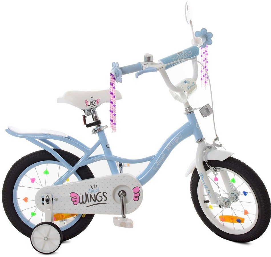 Велосипед двухколесный Profi 14" Angel Wings Light Blue (SY14196 ...