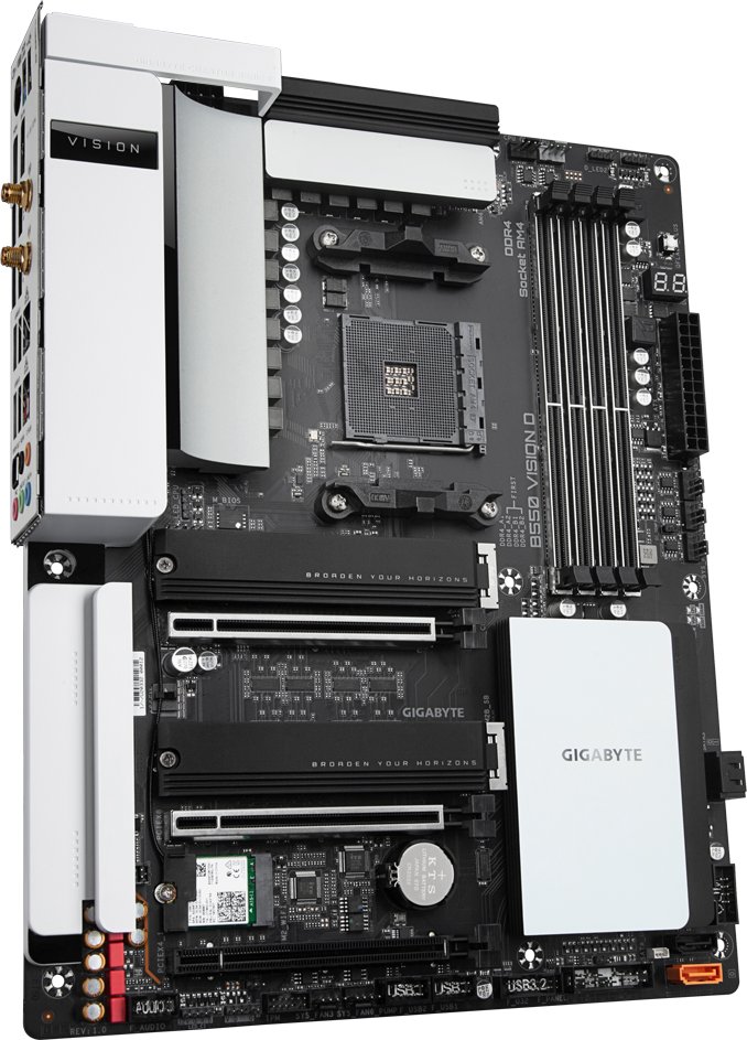Материнская плата Gigabyte B550 Vision D s-AM4 B550 купить | Elmir ...