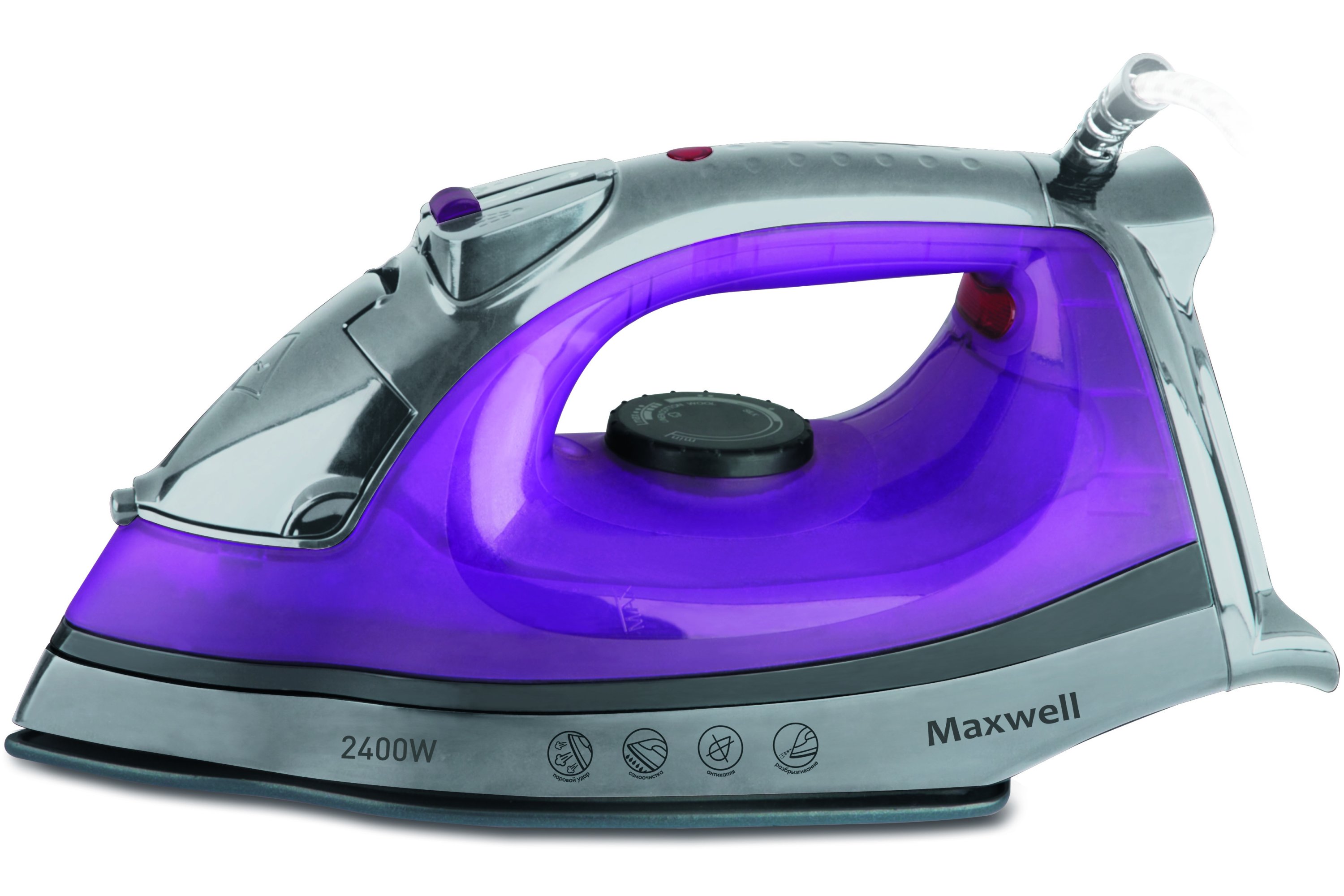 Утюг Maxwell MW-3019 купить | ELMIR - цена, отзывы, характеристики