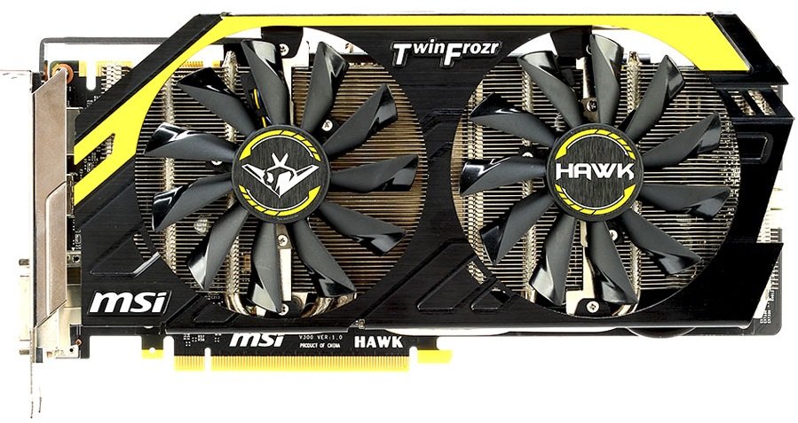 Видеокарта MSI PCI-E GeForce GTX760 2GB DDR5 (N760 HAWK) - купить в ...