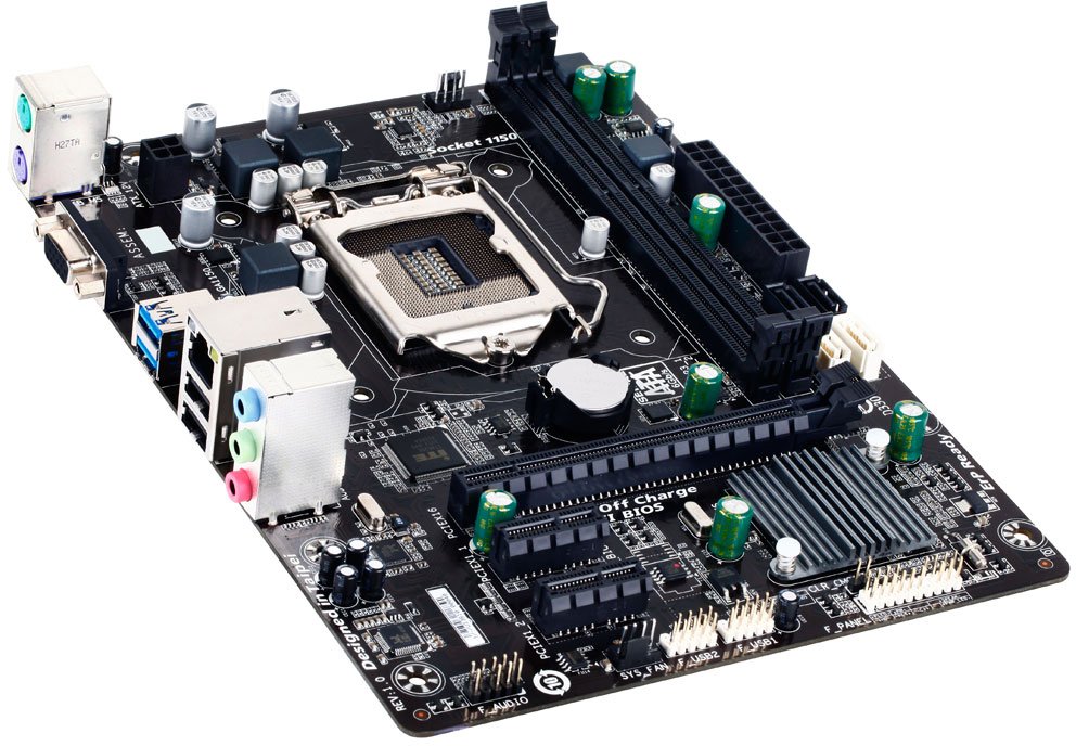 Материнская плата GigaByte GA-H81M-S1 s-1150 H81 купить | Elmir - цена ...