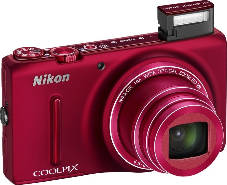Цифровая фотокамера Nikon Coolpix S9400 Red купить | ELMIR - цена ...