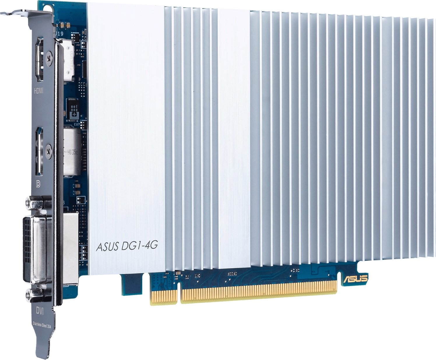 Видеокарта Asus Intel DG1 80EU 4GB LPDDR4 (DG1-4G-SI) - купить в ...