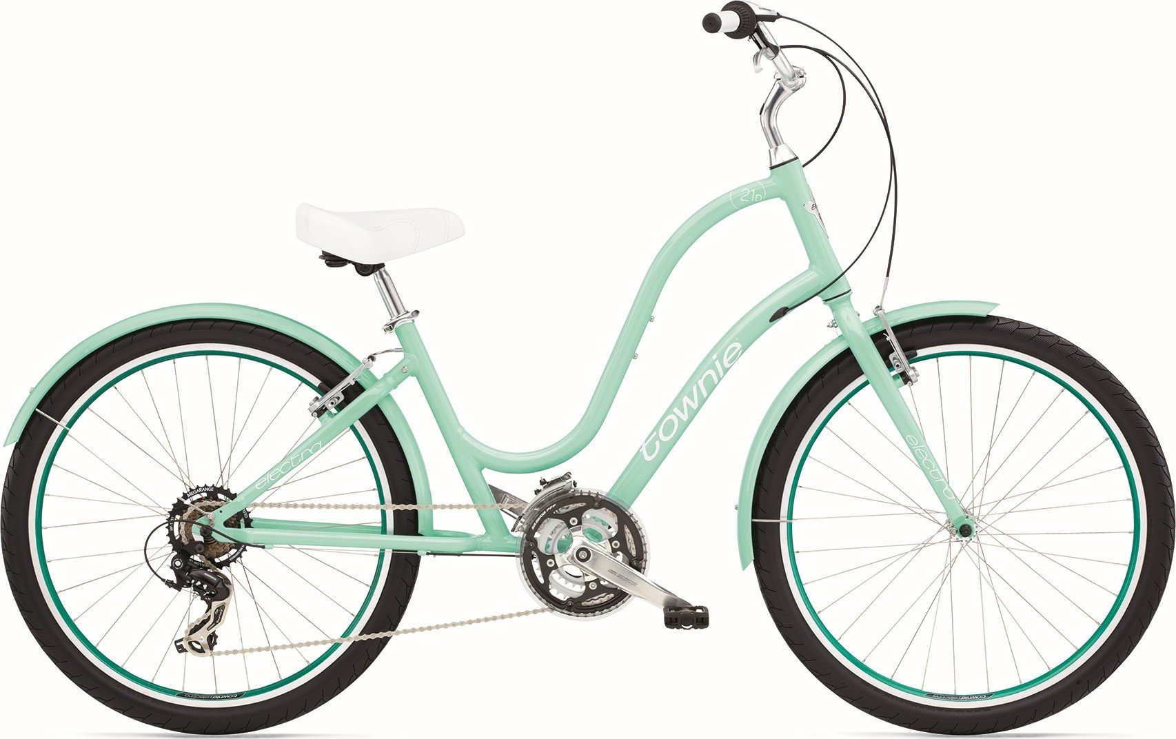 Велосипед Electra Townie Original 21D Ladie 2014 Wintermint 26" (BIC-18 ...