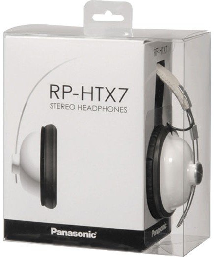 Наушники Panasonic RP-HTX7-W купить | ELMIR - цена, отзывы, характеристики