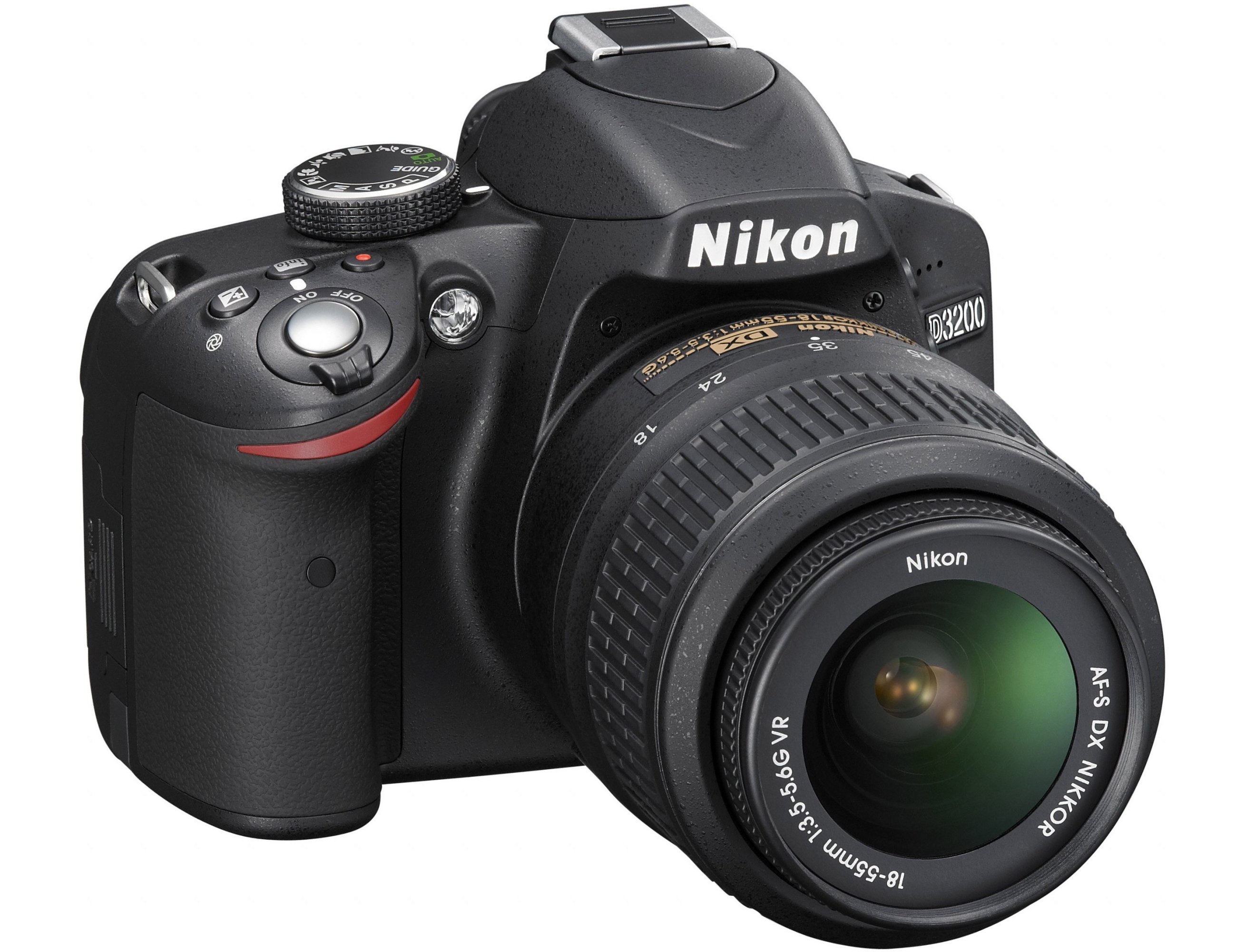 Цифровая фотокамера Nikon D3200 Kit 18-55 VR II Black (VBA330K009 ...