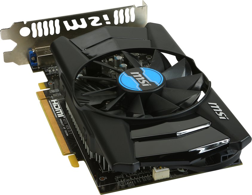 Видеокарта MSI PCI-E Radeon R7 250X 1GB DDR5 (R7 250X 1GD5) - купить в Харькове, Киеве, Украине ...