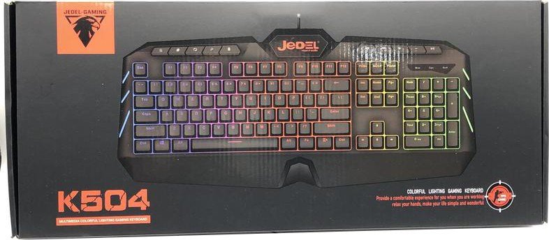 Клавиатура Jedel K504 USB Black купить | Elmir - цена, отзывы, характеристики